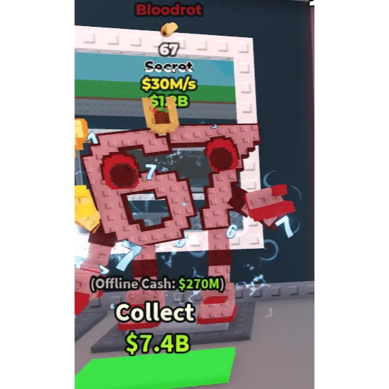 Steal a brainrot 67 BLOODROT TACOS 30M/S - Steal a Brainrot Game Item ...