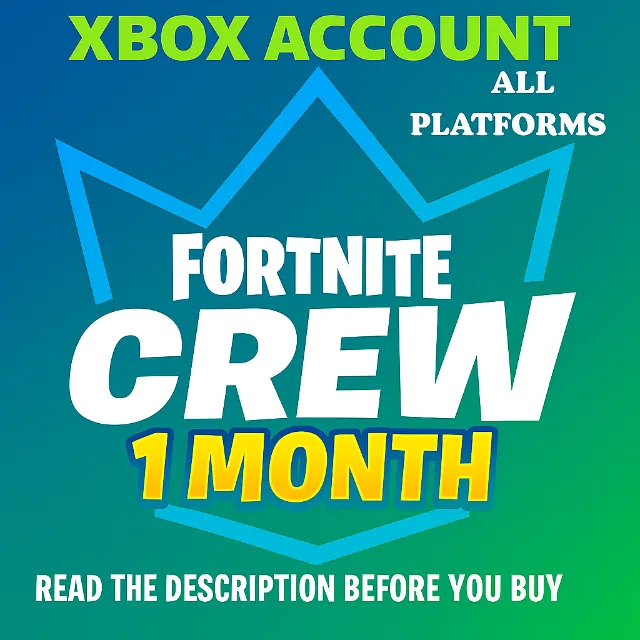 FORTNITE CREW - Other Game Account - Gameflip