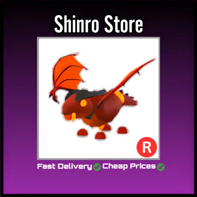 R Lava Dragon - Adopt Me Game Item - Gameflip