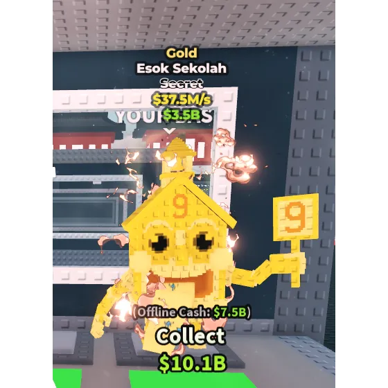 Esok Sekolah 37.5 M/s - Steal a Brainrot Game Item - Gameflip