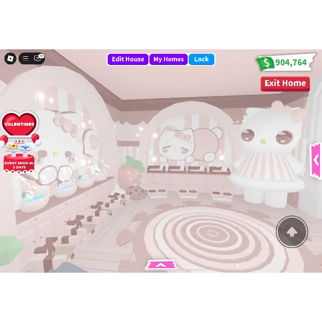 Hello kitty in brown - Adopt Me Game Item - Gameflip