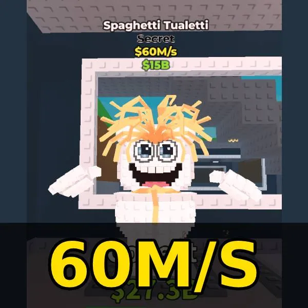 Spaghetti Tualetti - Steal a Brainrot Game Item - Gameflip