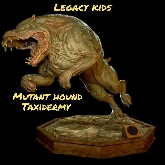 Plan | Mutant Hound Taxidermy - Fallout 76 Game Item - Gameflip