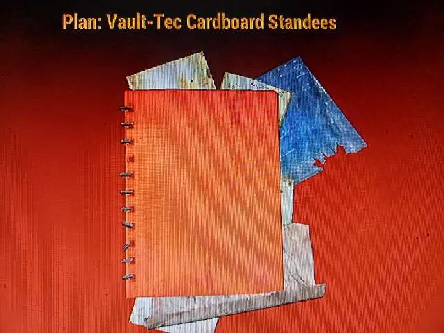 Vault-Tec Cardboard Stan - Fallout 76 Game Items - Gameflip