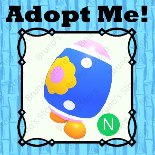 Neon Floral Eggy - Roblox Game Items - Gameflip