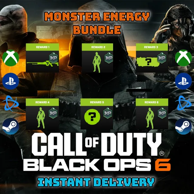 Call of Duty BO6 Monster Energy Full - Other Game Item - Gameflip