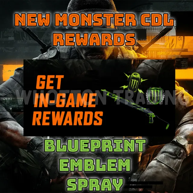 Call of Duty Black ops 6 x Monster Rewards - Other Game Item - Gameflip