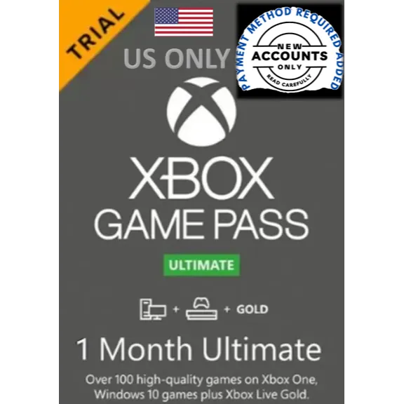 Xbox Game Pass - Xbox Game Pass Gift Card - Gameflip