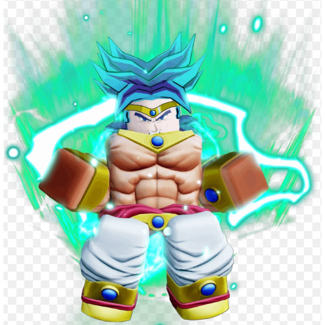 Legendary Super Broly Shiny + normal - Anime Vanguards Game Item - Gameflip