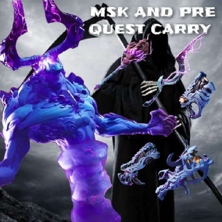 Bundle | MSK & PRE QUEST CARRY - Game Items - Gameflip