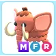 MFR Woolly Mammoth - Adopt Me Game Item - Gameflip