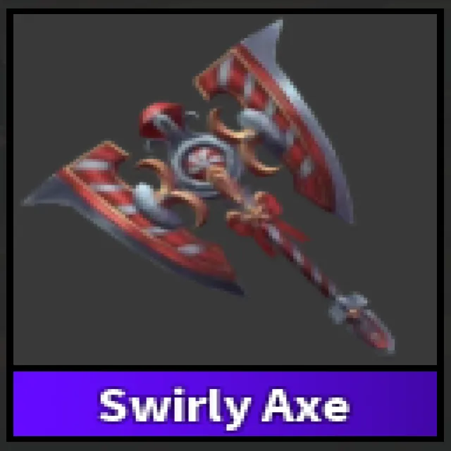 Swirly Axe - Murder Mystery 2 Game Item - Gameflip