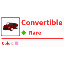 Convertible - Game Items - Gameflip