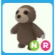 NR Sloth - Adopt Me Game Item - Gameflip
