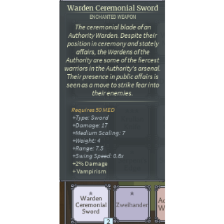 Other | Deepwoken Vamp Warden - Game Items - Gameflip