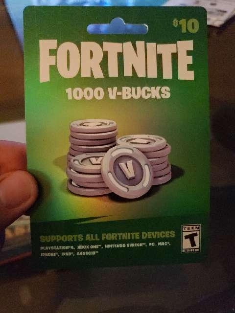 Code | 1000 Vbucks INSTANT - In-Game Items - Gameflip