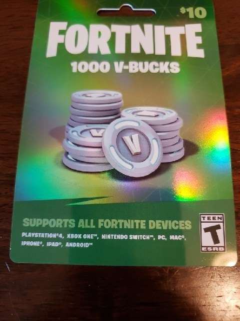 Code | 1000 Vbucks INSTANT - Game Items - Gameflip