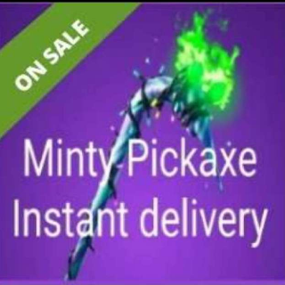 Code | Minty Pickaxe INSTANT - Game Items - Gameflip