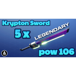 Bundle | Krypton Sword (5x) - Game Items - Gameflip