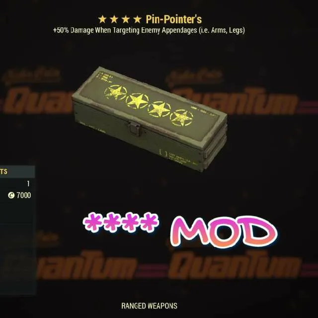 Pin-Pointer's Mod - Fallout 76 Game Items - Gameflip