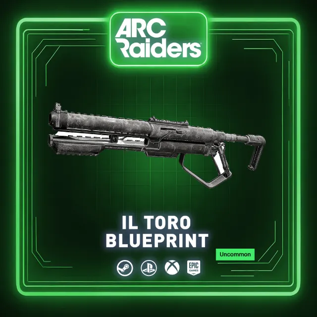 IL TORO | BLUEPRINT ARC RAIDERS - ARC Raiders Game Item - Gameflip