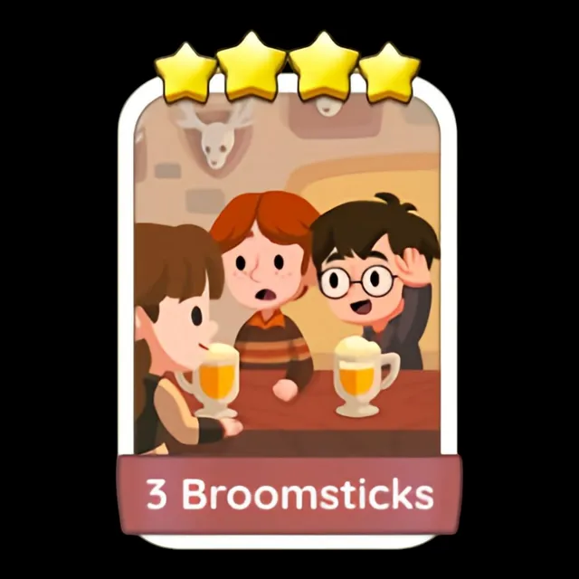 3 Broomsticks Monopoly Go - Monopoly Go! Game Item - Gameflip