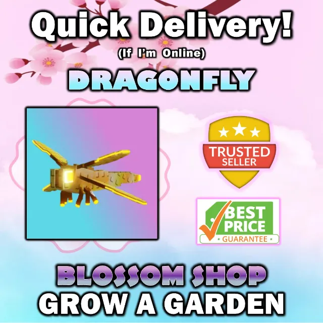 DRAGONFLY - Grow a Garden Game Item - Gameflip