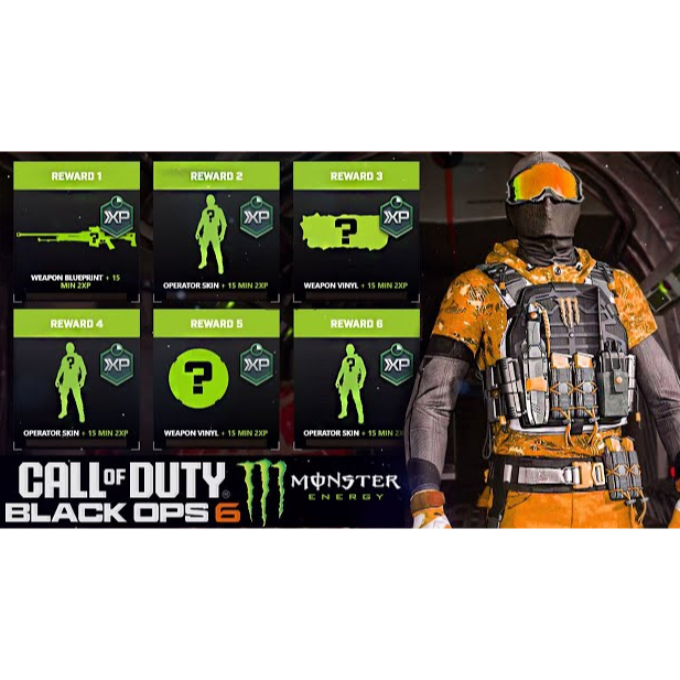 Call of Duty: Black Ops 6 - Monster Energy Rewards Bundle //PC,PSN,Xbox ...
