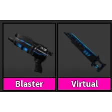 Virtual / Blaster Set MM2 - Roblox Game Items - Gameflip