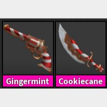 Gingermint / Cookiecane Set MM2 - Game Items - Gameflip
