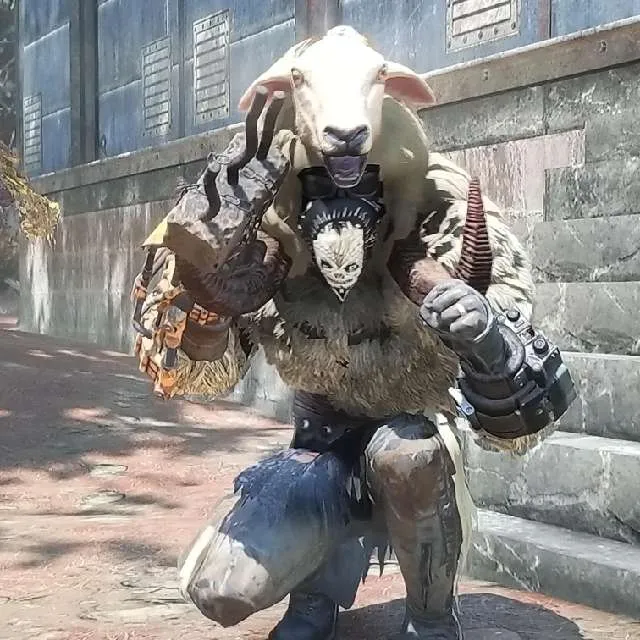 IMPOSTER SHEEPSQUATCH OUTFIT AND HELMET - Fallout 76 Game Item - Gameflip