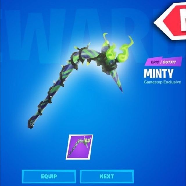 Code | Fortnite Merry Mint Axe - Game Items - Gameflip