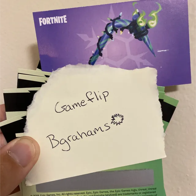 Code | Fortnite Merry Mint Axe - Fortnite Game Item - Gameflip