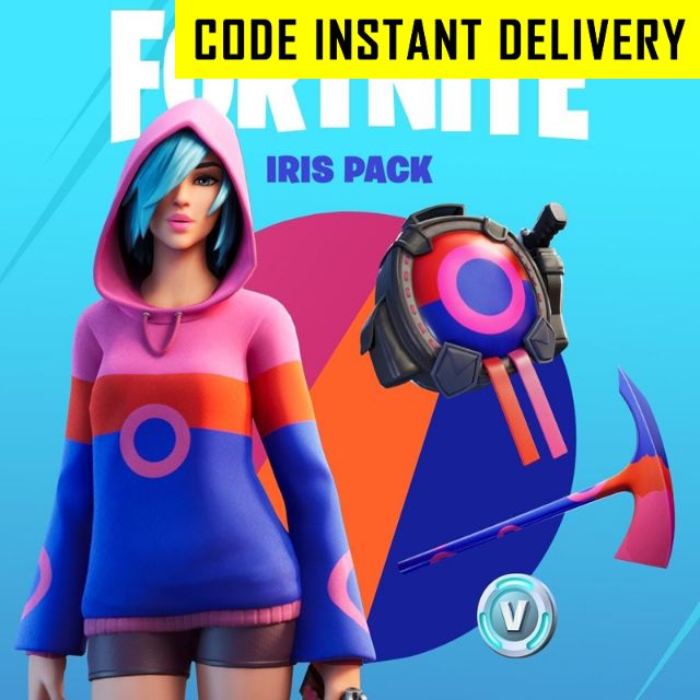 🔑 Fortnite Iris Pack +600 vbucks [𝐈𝐍𝐒𝐓𝐀𝐍𝐓] - Other - Gameflip