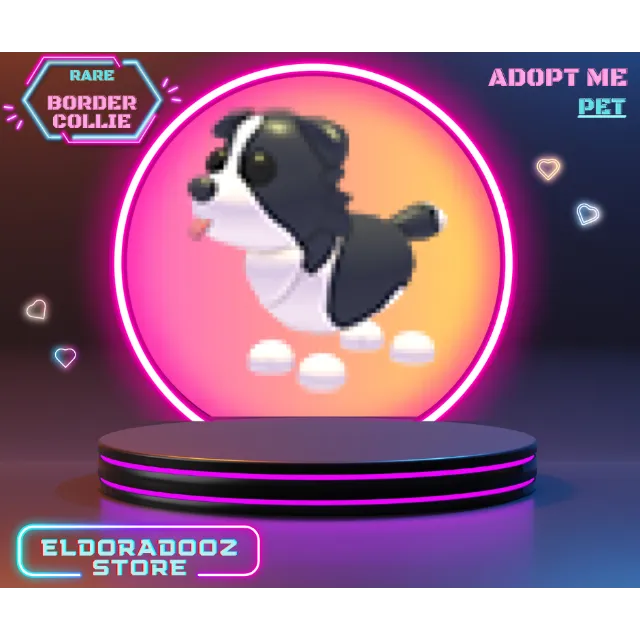 BORDER COLLIE - Adopt Me Game Items - Gameflip