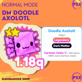 DM DOODLE AXOLOTL - Game Items - Gameflip