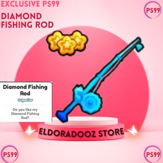 DIAMOND FISHING ROD | PS99 - Game Items - Gameflip