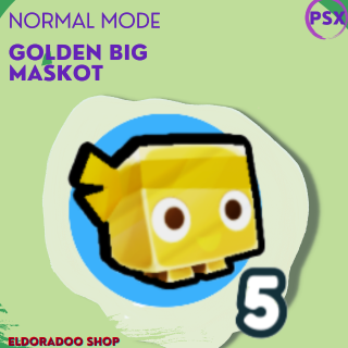 GOLDEN BIG MASKOT - Game Items - Gameflip