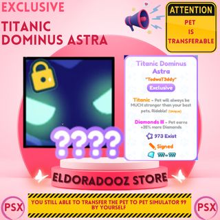 TITANIC DOMINUS ASTRA - SIGNED - Game Items - Gameflip