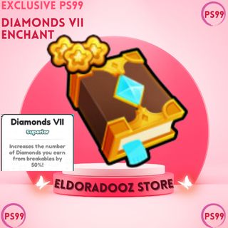 3x DIAMONDS VII ENCHANT | PS99 - Game Items - Gameflip