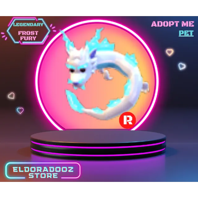 R RIDE FROST FURY - Adopt Me Game Items - Gameflip