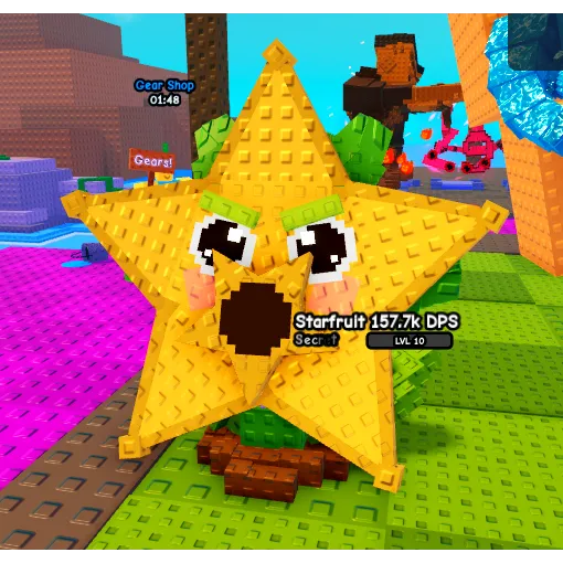 Semi Huge Starfruit 157.7k dps (3.1kg/lvl10) | Plants vs Brainrots ...