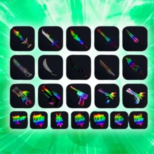 Full Chroma Set - Mm2 - Murder Mystery 2 Game Items - Gameflip