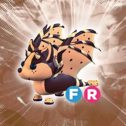 Chocolate Chip Bat Dragon FR Adopt Me - Adopt Me Game Item - Gameflip