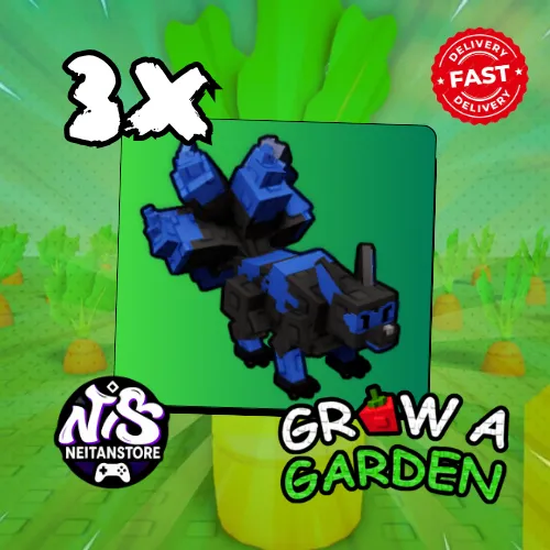 3x Pet Corrupted Kitsune Grow A Garden - Immediate Delivery - Grow a ...