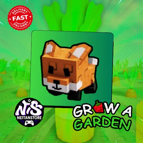 Pet Red Fox Grow A Garden - Immediate Delivery - Grow a Garden Game ...