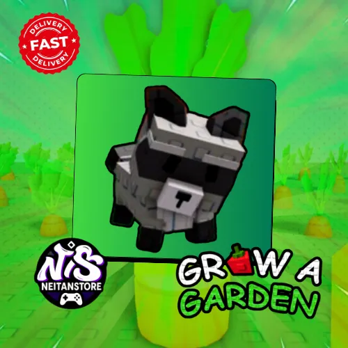 Pet Raccoon Grow A Garden - Immediate Delivery - Grow a Garden Game ...