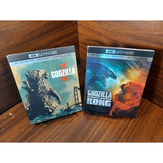 Godzilla 2014 + Godzilla v Kong - 4KUHD Digital Codes – Movies Anywhere ...