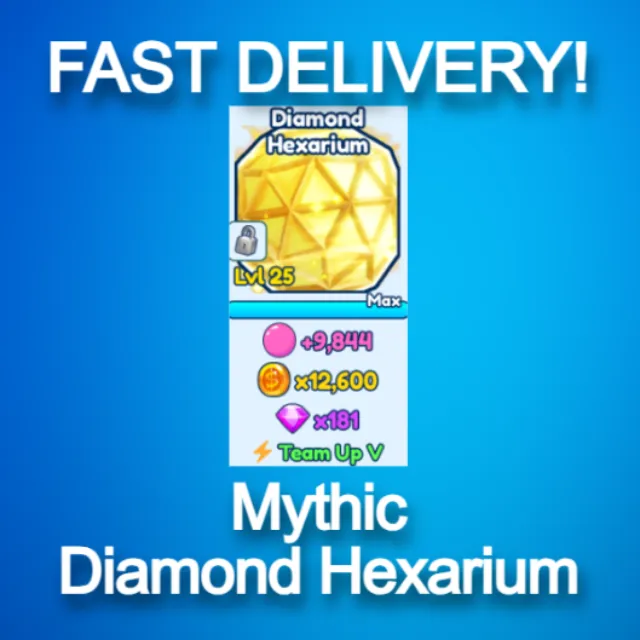MYTHIC DIAMOND HEXARIUM BGSI - Bubble Gum Simulator Game Item - Gameflip