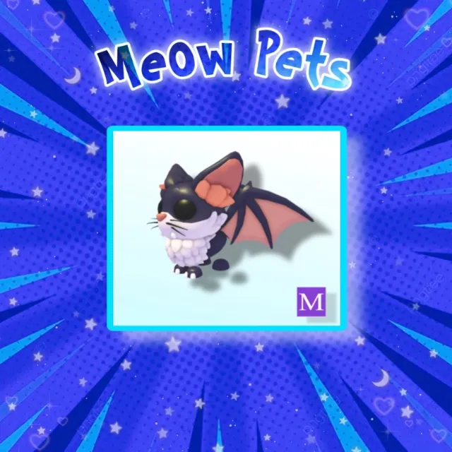 Mega Kitty Bat - Adopt Me Game Item - Gameflip